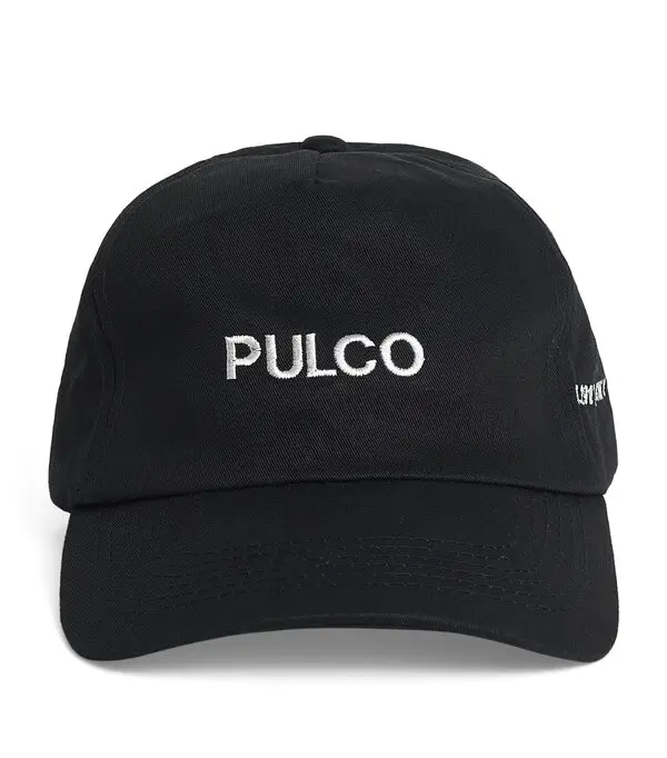 PULCO STUDIOS Organic Cotton Baseball Cap - Black