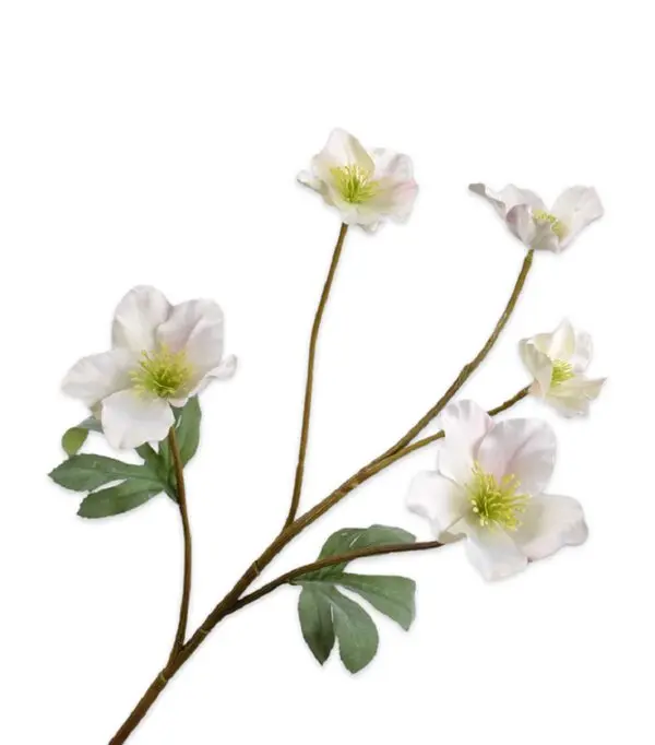 SILK-KA Artificial Helleborus Flower
