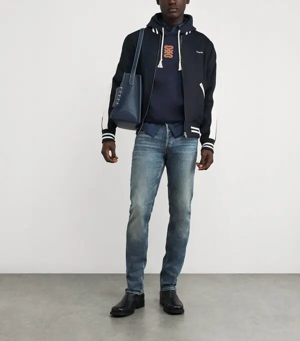 Sandro Varsity Bomber Jacket