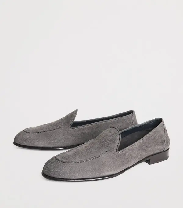 Brioni Appia Nubuck Loafers