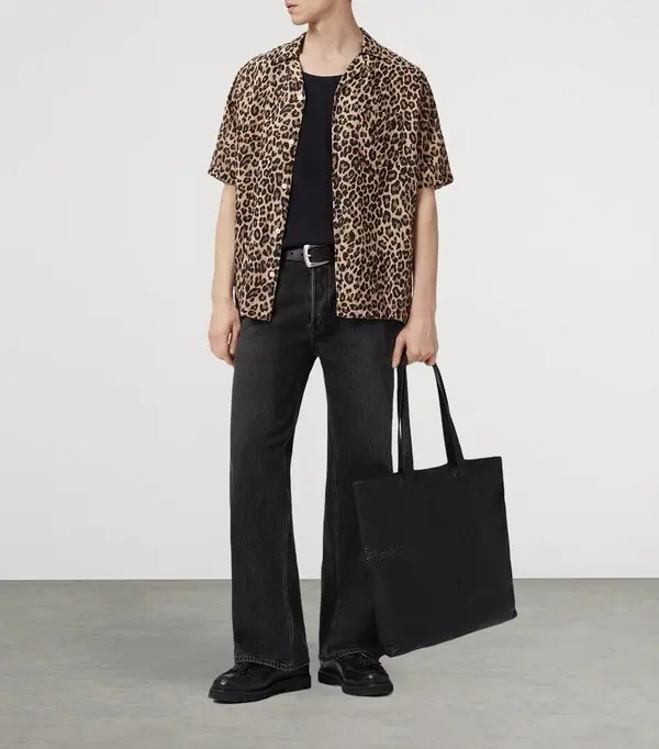 ALLSAINTS Short-sleeve Leopardone Shirt