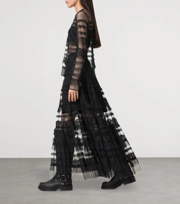 ALLSAINTS Arlea Tulle Skirt