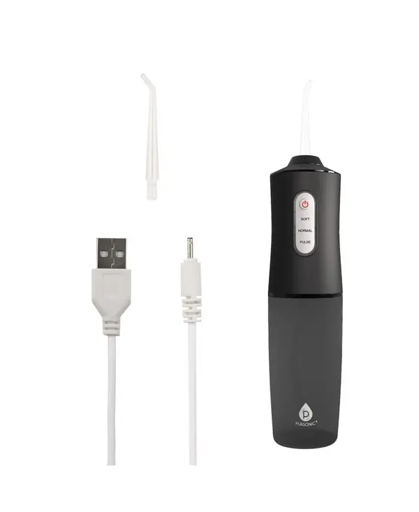 PURSONIC Usb Rechargeable Water Flosser Helps Remove Plaque & Dilute Harmful Toxins