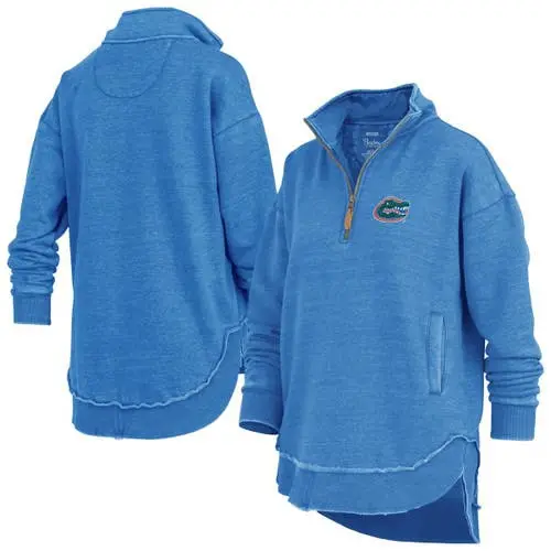 PRESSBOX Florida Gators Poncho Quarter-zip Sweatshirt