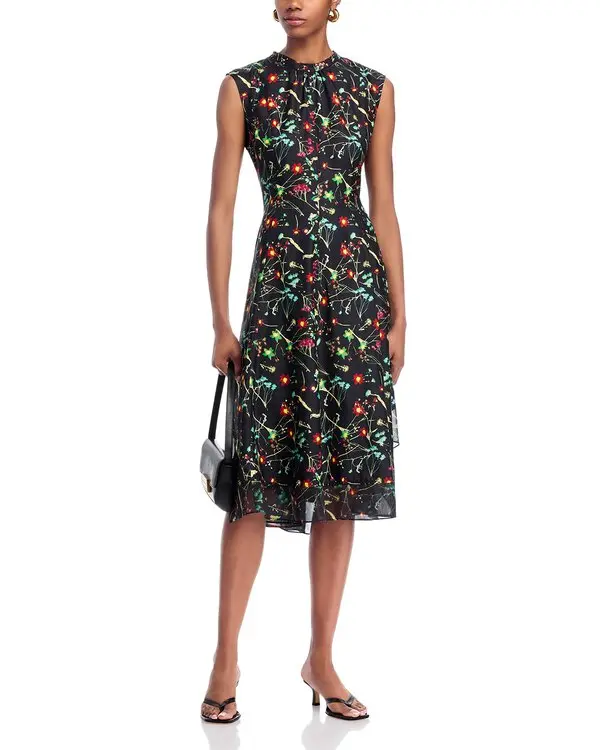 3.1 Phillip Lim Bliss Silk Floral Dress