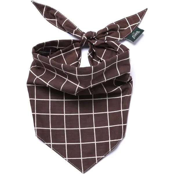 THE PAWS Stratford Dog Bandana - Brown