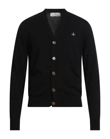 VIVIENNE WESTWOOD Wool Cashmere Cardigan - Black