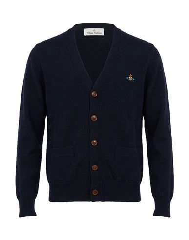 VIVIENNE WESTWOOD Wool Cashmere Cardigan - Blue