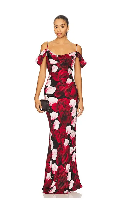SONYA MODA Rosalie Dress - Red
