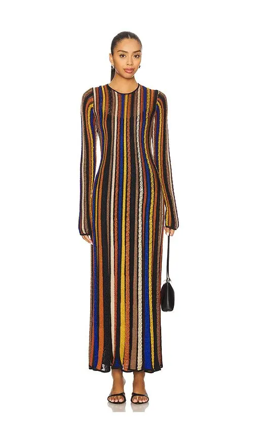Ulla Johnson Albie Knit Long Sleeve Dress