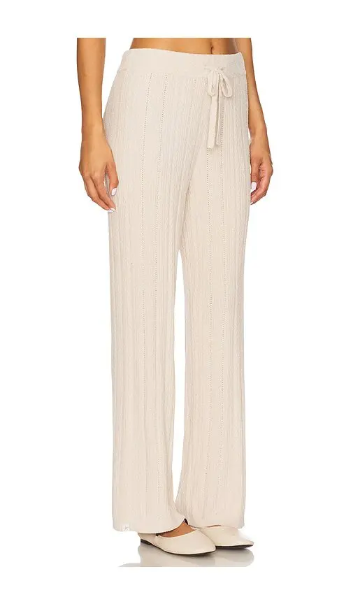 Barefoot Dreams Cozychic Ultra Lite Cable Knit Ankle Pant