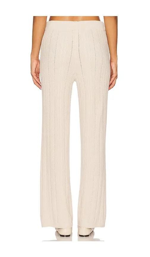 Barefoot Dreams Cozychic Ultra Lite Cable Knit Ankle Pant