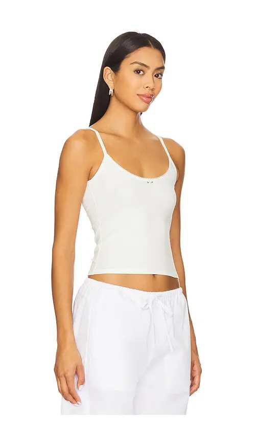 RAT BOI Scoop Back Crop Cami Top - Cloud