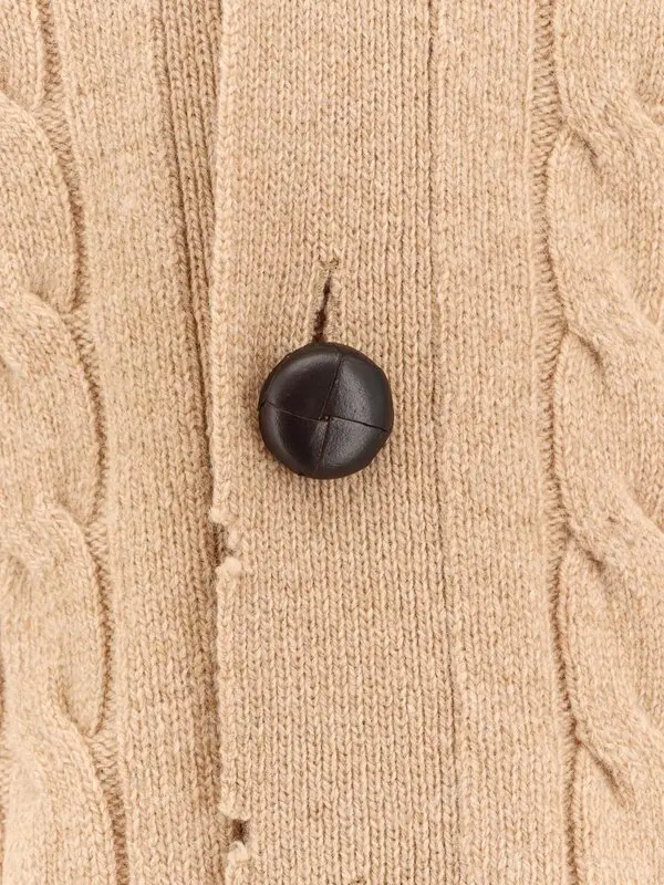 AMARANTO Wool And Cashmere Cardigan