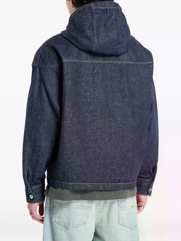 Calvin Klein Hooded Denim Jacket