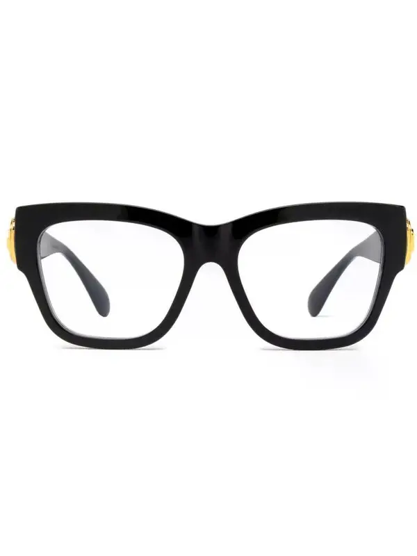 Gucci Geometric-frame Glasses - Black