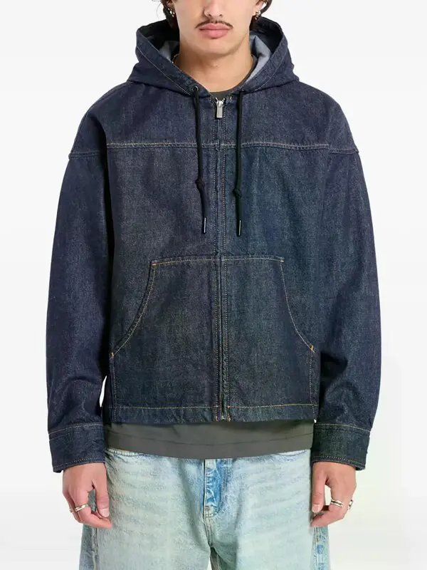 Calvin Klein Hooded Denim Jacket