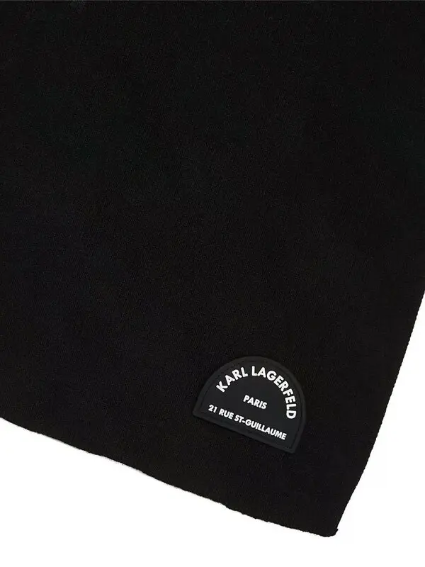 Karl Lagerfeld Logo-patch Scarf