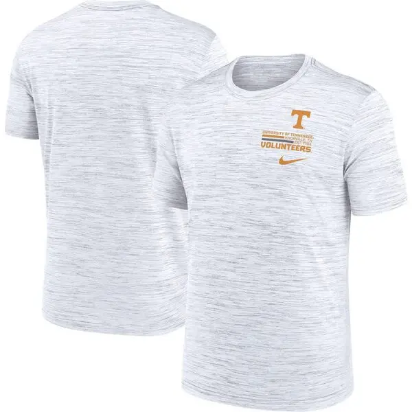 Nike Tennessee Volunteers Velocity Stacked Performance T-shirt - White