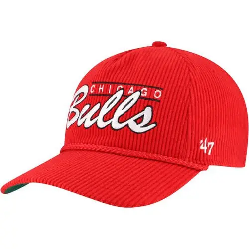 '47 Chicago Bulls Sidepatch Cord Hitch Adjustable Cap