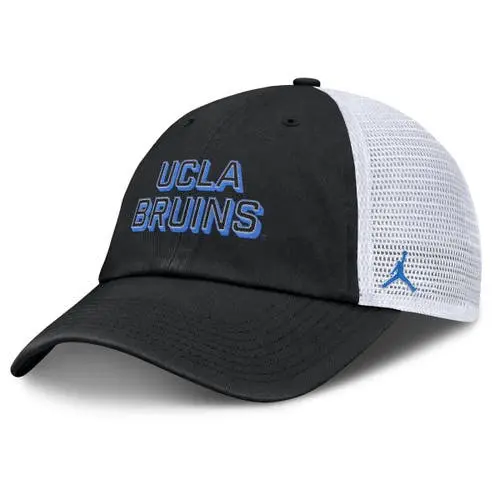 JORDAN BRAND Ucla Bruins 2025 Gameday On-field Club Adjustable Trucker Hat - Black
