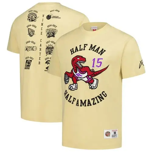 Mitchell & Ness Vince Carter Toronto Raptors Premium T-shirt