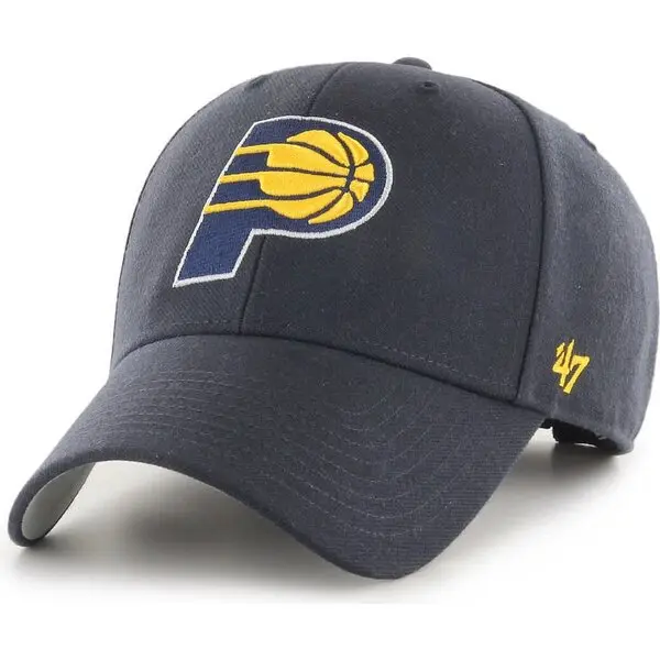 '47 Indiana Pacers Core Logo Mvp Adjustable Cap - Navy