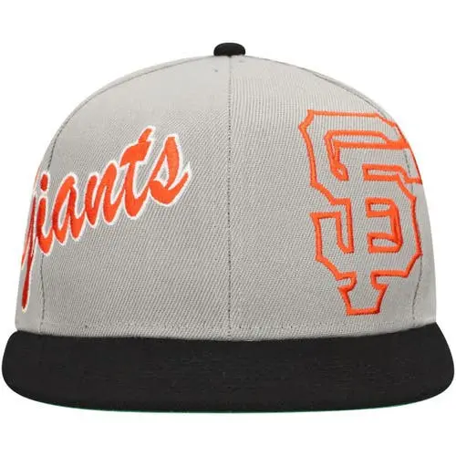 Mitchell & Ness San Francisco Giants Knock Out Panel Snapback Hat