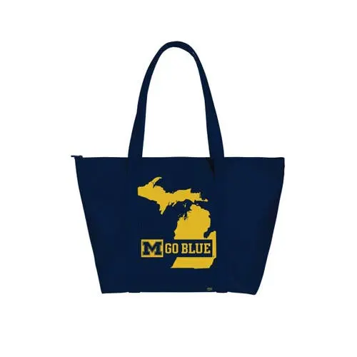 INDIGO FALLS Michigan Wolverines Weekender Tote Bag