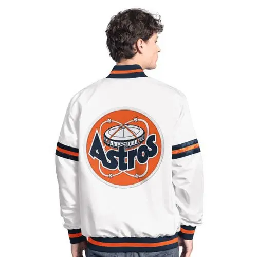 STARTER Houston Astros Cooperstown Scout Varsity Jacket