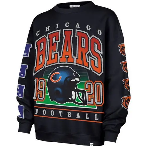 '47 Chicago Bears Oversized Pullover Sweatshirt