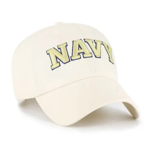 '47 Navy Midshipmen Clean Up Adjustable Cap - Sand