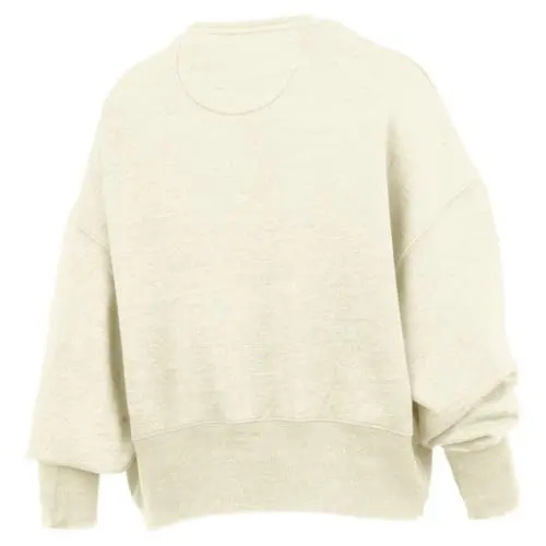 PRESSBOX Nebraska Huskers Crewneck Sweatshirt - Natural