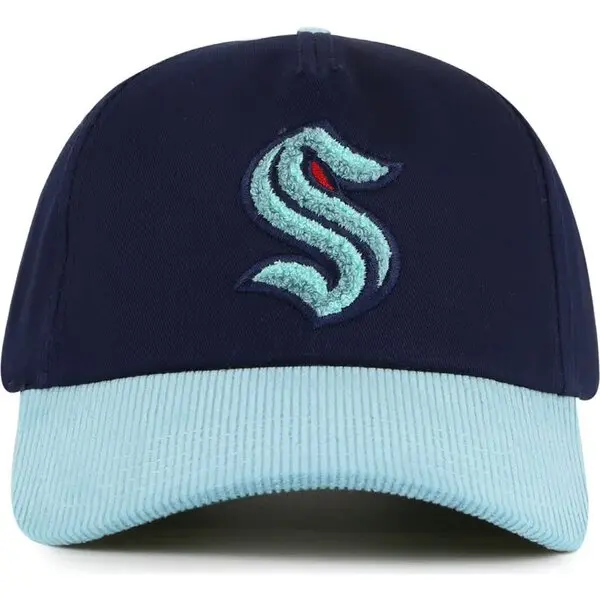American Needle Burnett Seattle Kraken Adjustable Hat - Navy