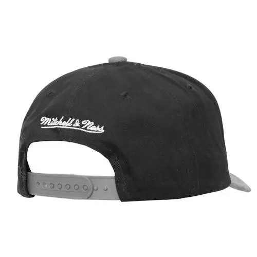 Mitchell & Ness Gray San Antonio Spurs May Flowers Adjustable Hat