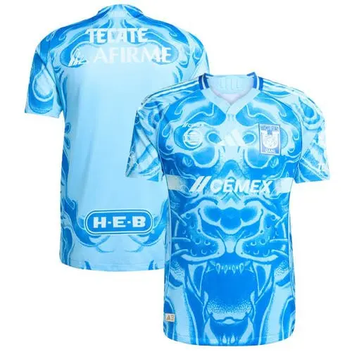 Adidas Tigres Uanl 2025/26 Away Authentic Jersey - Blue