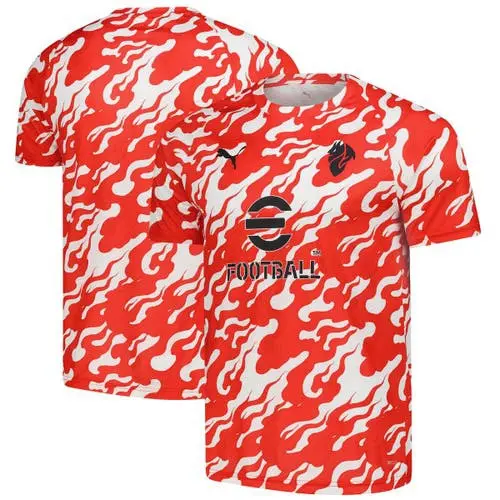 PUMA Ac Milan 2025/26 Pre-match Drycell Training Jersey