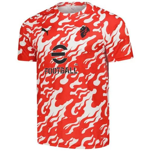 PUMA Ac Milan 2025/26 Pre-match Drycell Training Jersey