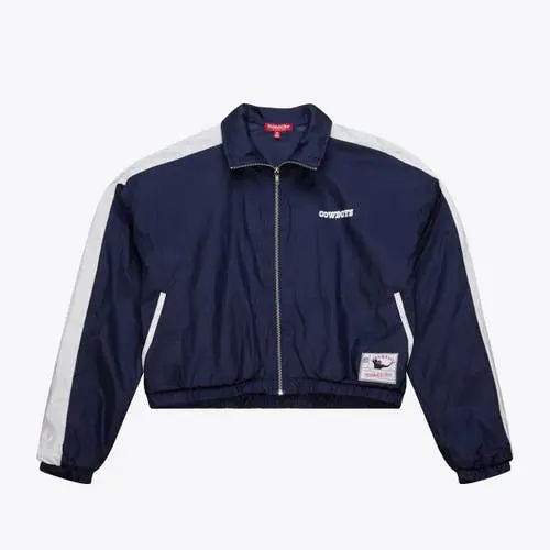 Mitchell & Ness Dallas Cowboys Nylon Full-zip Jacket