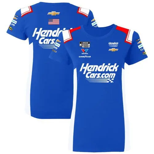 HENDRICK MOTORSPORTS TEAM COLLECTION Kyle Larson Hendrickcars.com Uniform T-shirt - Blue