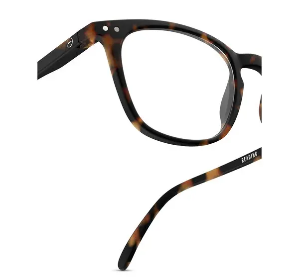 IZIPIZI Collection #e Square Reading Glasses, 47mm - Trtoise