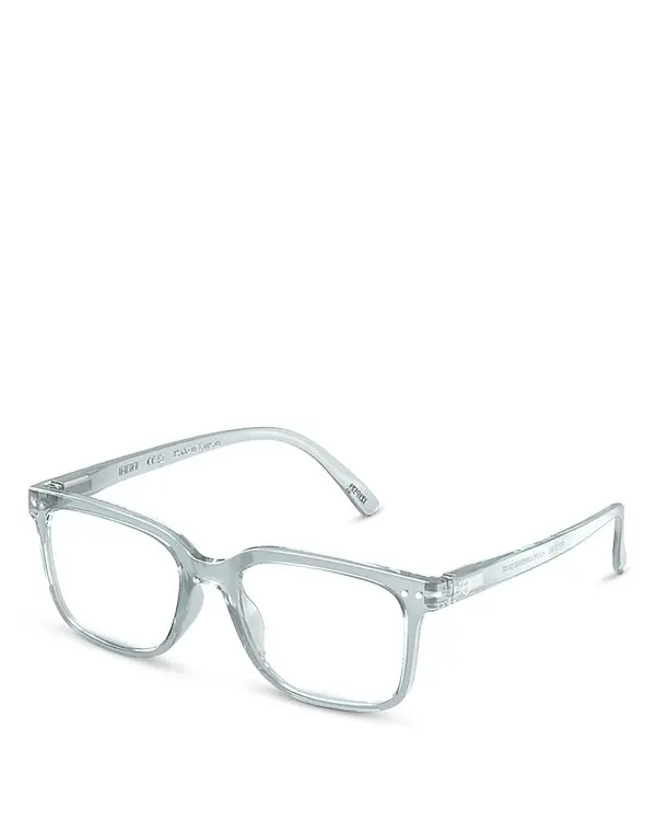 IZIPIZI L Square Reading Glasses - Frozen Blue