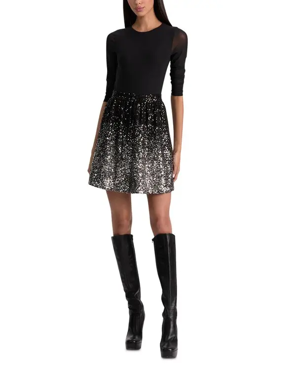 Alice + Olivia Chara Embellished Dress