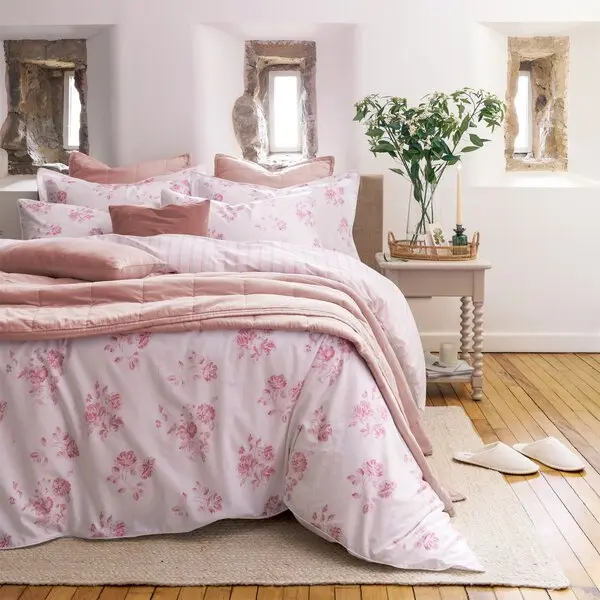 CHRISTY Roses Duvet Cover Set, Full Queen