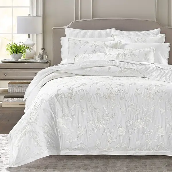 SKY Bianca Embroidery Euro Sham, Set Of 2
