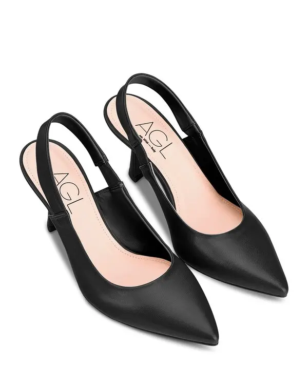 Agl Alla Slingback Pumps - Black
