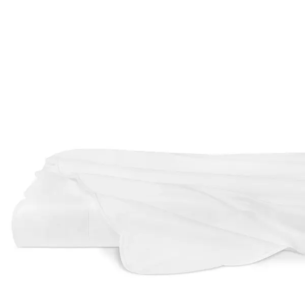 SFERRA Limana Scalloped Flat Sheet, King - White/white