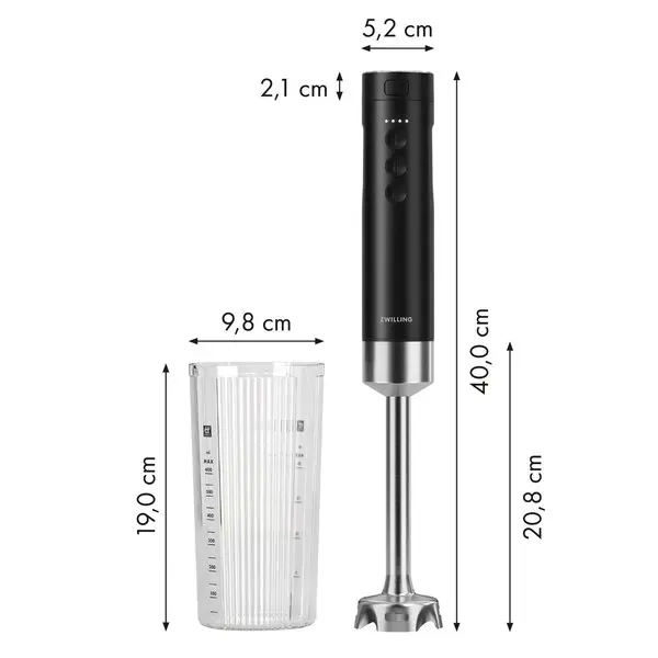 ZWILLING Xtend Cordless Hand Blender