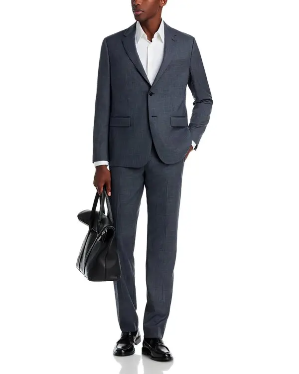 Theory Mayer Sharkskin Slim Fit Suit Pants - Charcoal Multi - 39% Off |  Editorialist
