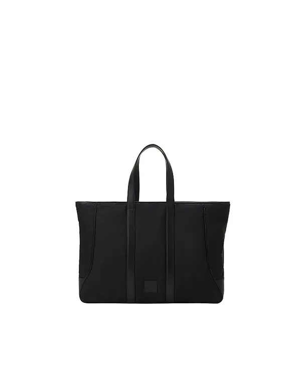 LANVIN Curb Nylon Tote Bag - Black